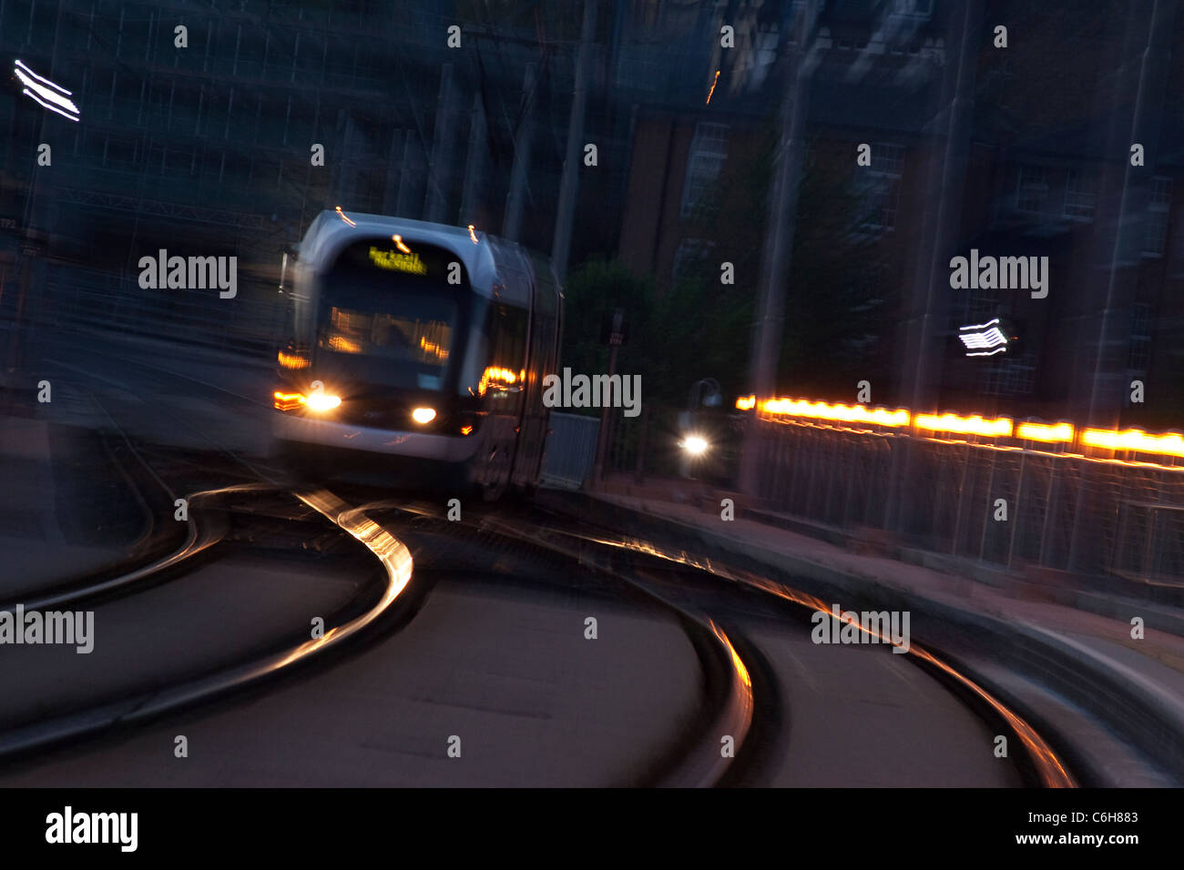 Night express hi-res stock photography and images - Alamy