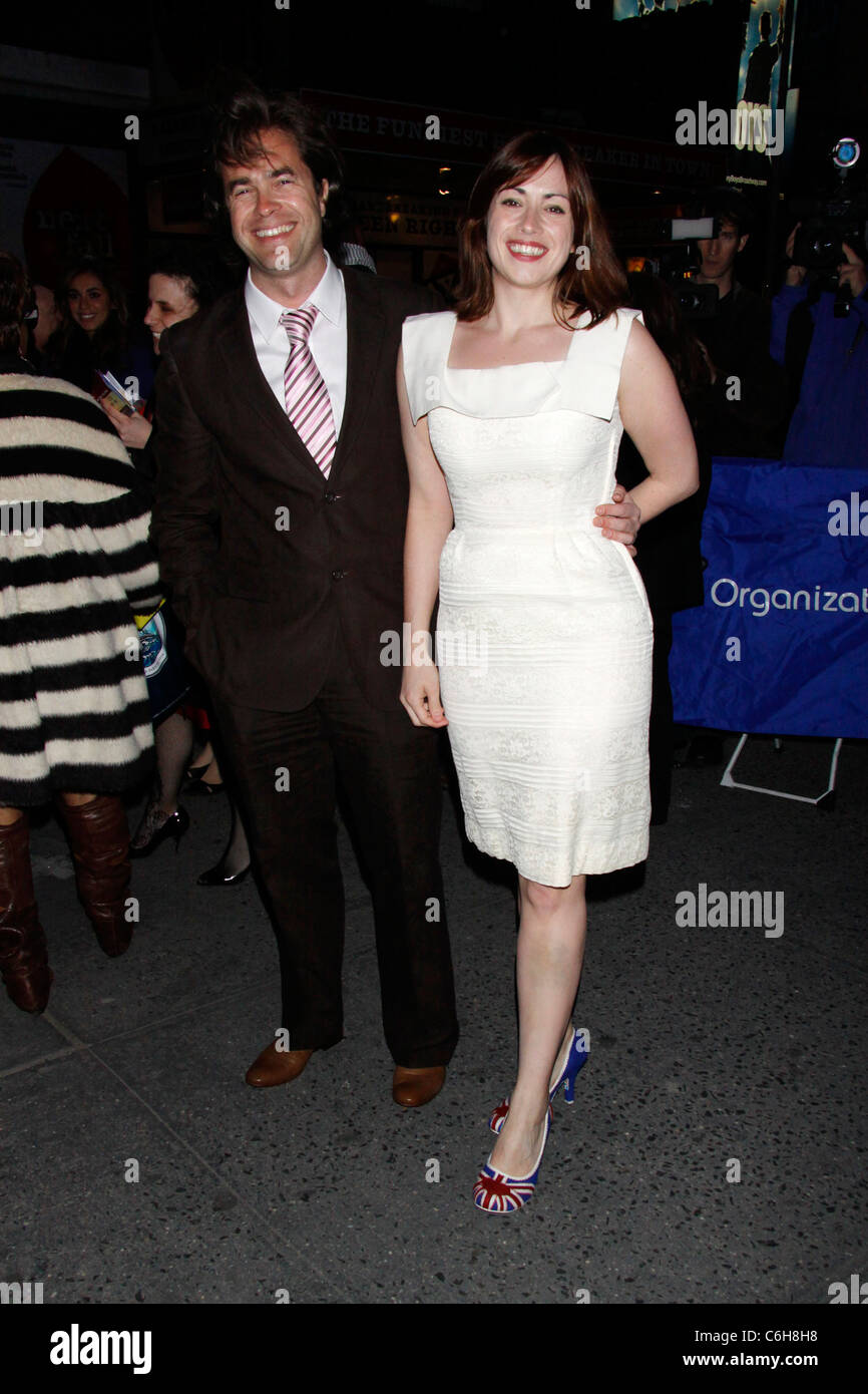 Guests The opening night of the Broadway production of 'Enron' held at ...