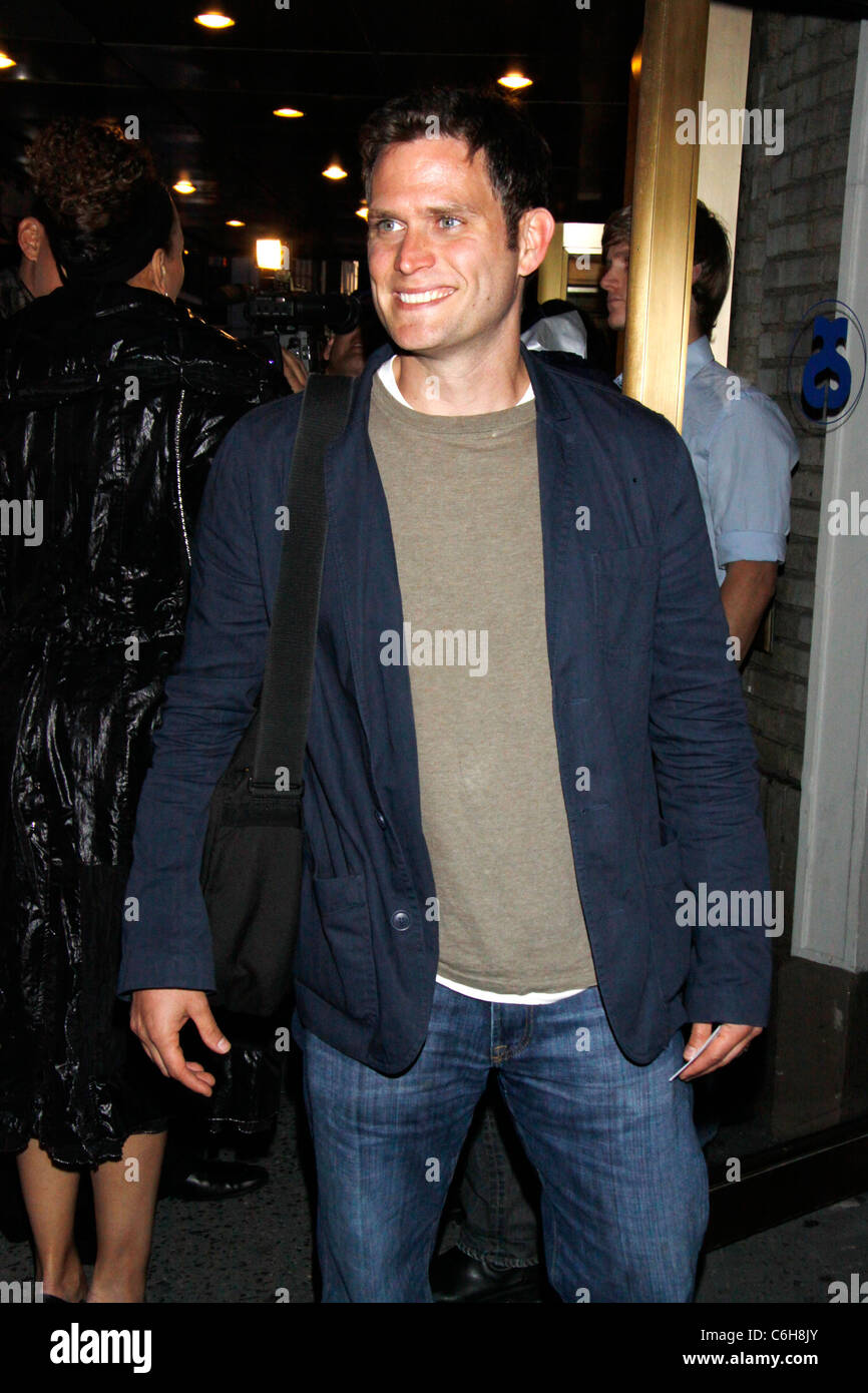 Steven Pasquale The opening night of the Broadway production of 'Enron ...