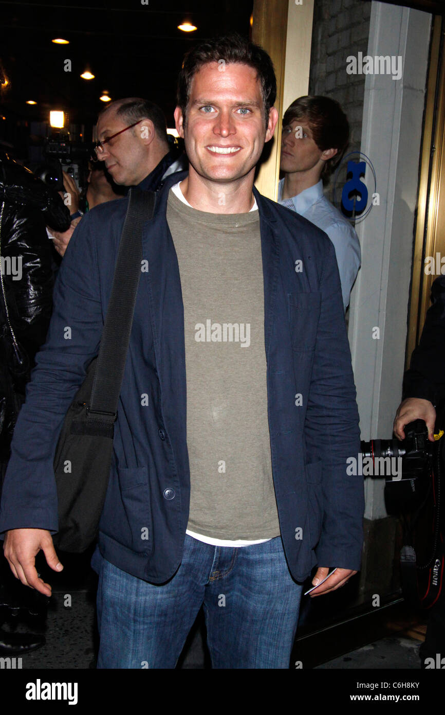 Steven Pasquale The opening night of the Broadway production of 'Enron ...