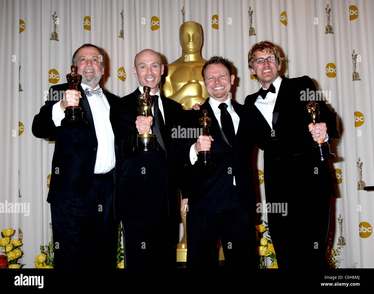 (L-R) Joe Letteri, Stephen Rosenbaum, Richard Baneham and Andrew Jones ...