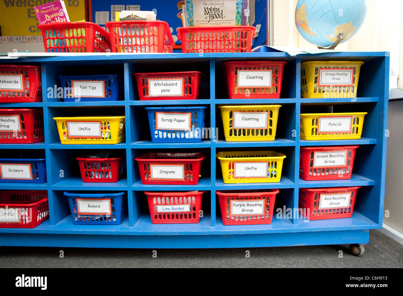 primary school details Stock Photo - Alamy