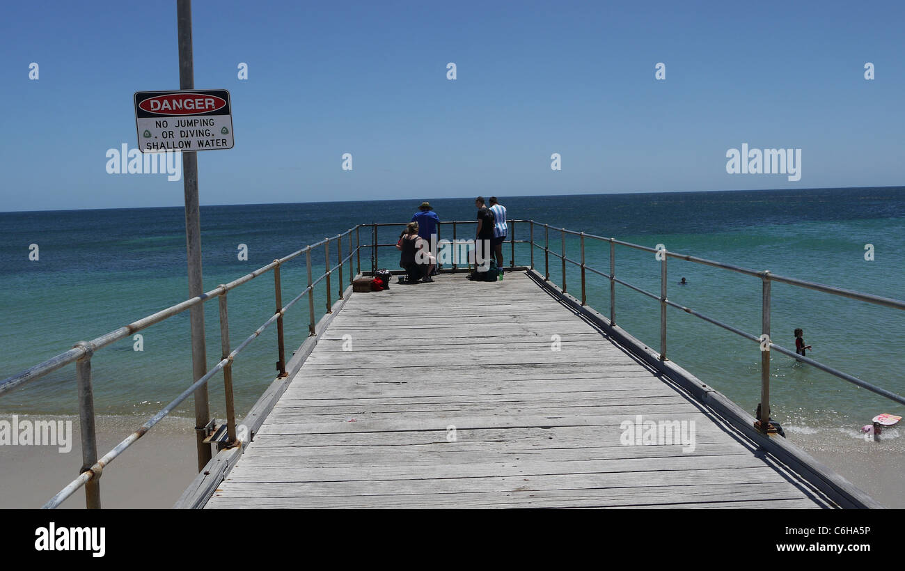 Fishing off jetty hi-res stock photography and images - Alamy