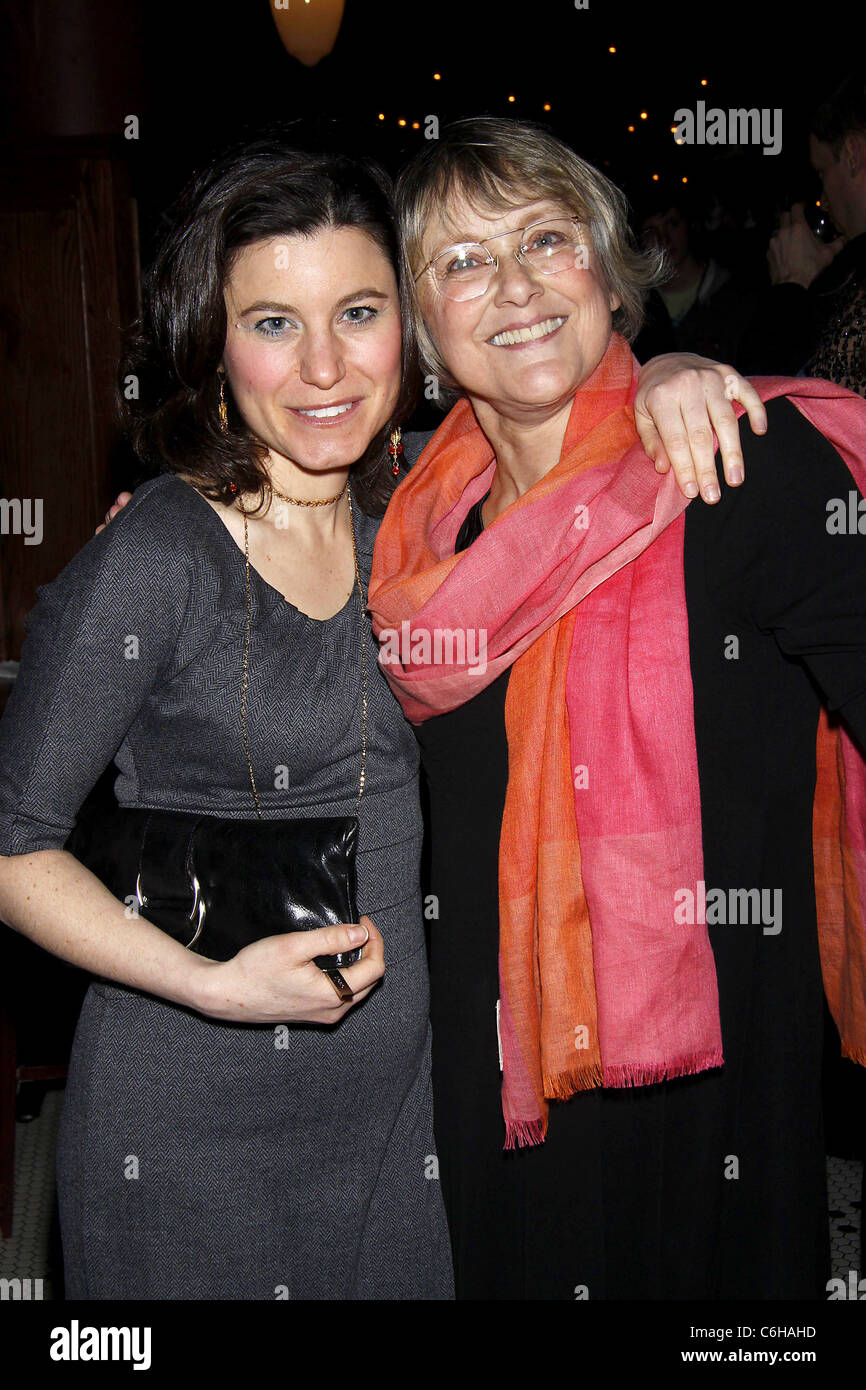 Susan Pourfar and Mary Beth Hurt attending the opening night party for ...