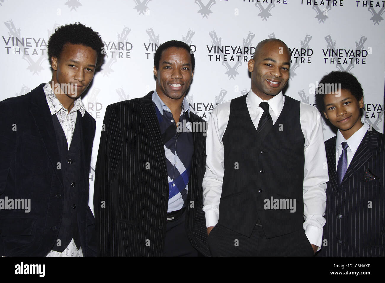 Kendrick Jones, Rodney Hicks, Brandon Victor Dixon, and Cody Ryan Wise ...