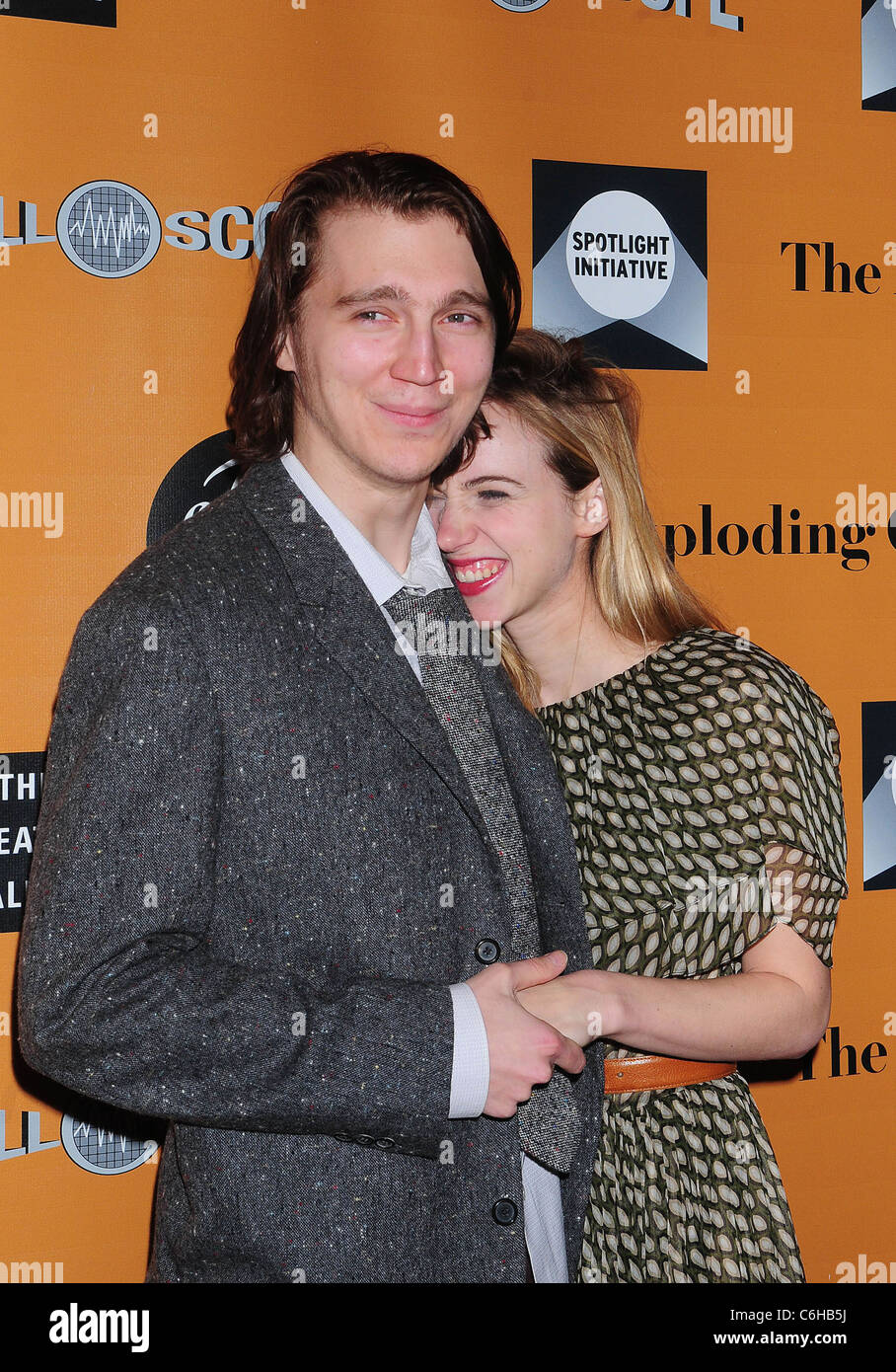 Zoe Kazan and Paul Dano Screening of "The Exploding Girl" at the ...