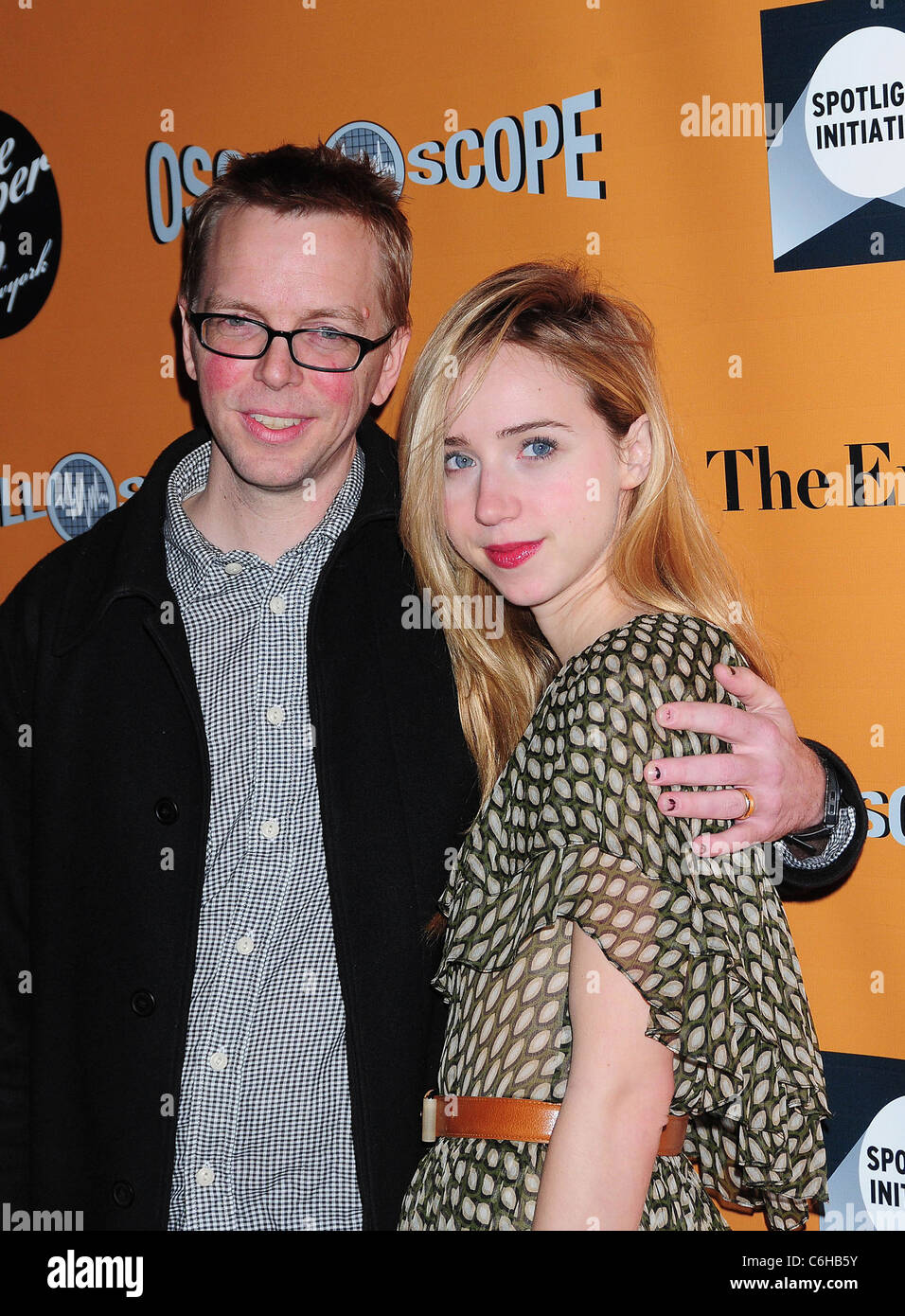 Bradley Rust Gray and Zoe Kazan Screening of "The Exploding Girl" at ...