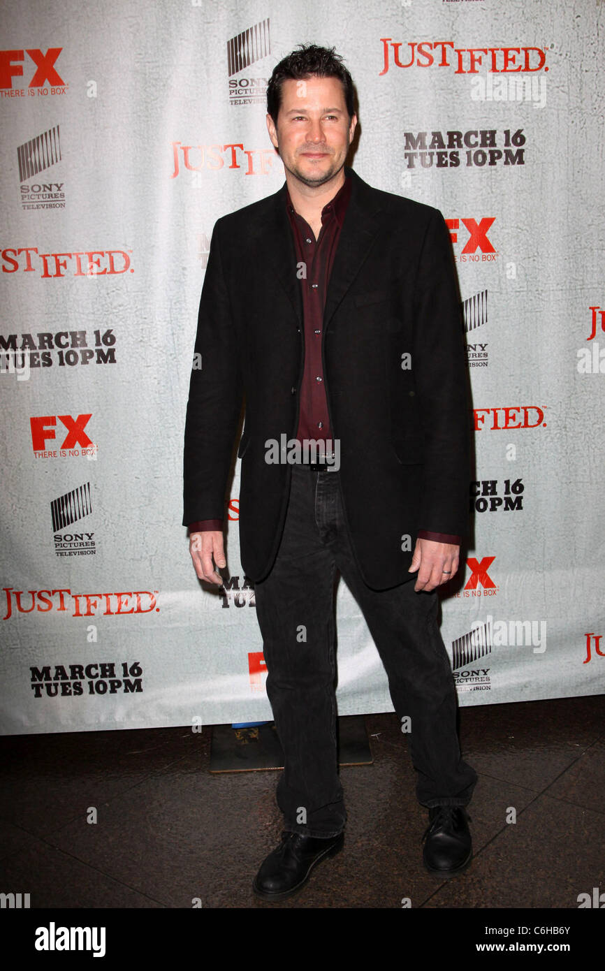 William Ragsdale FX's "Justified" - Los Angeles Premiere Screening Held ...
