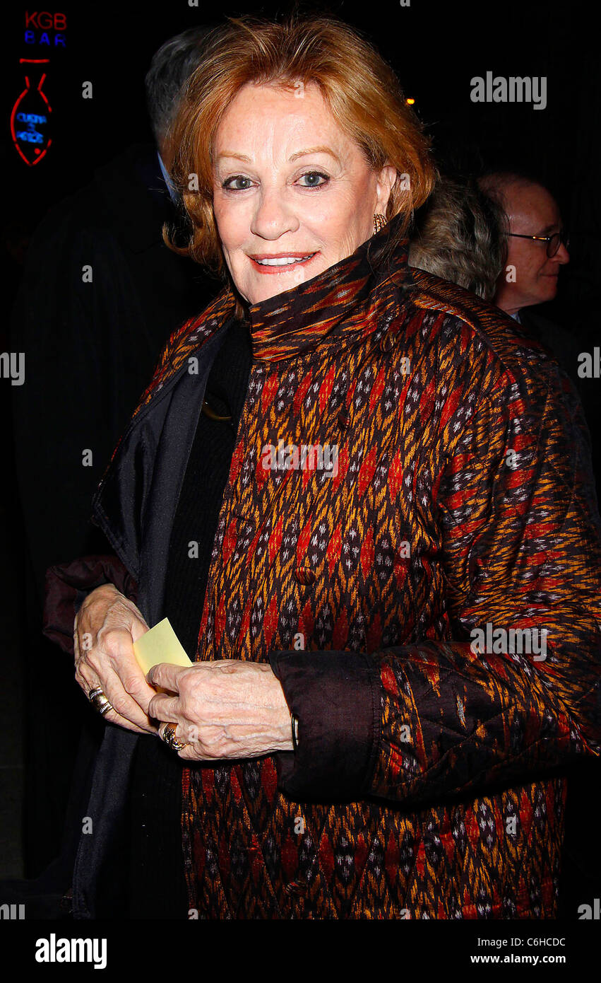 Cynthia harris opening night of top secret hi-res stock photography and ...