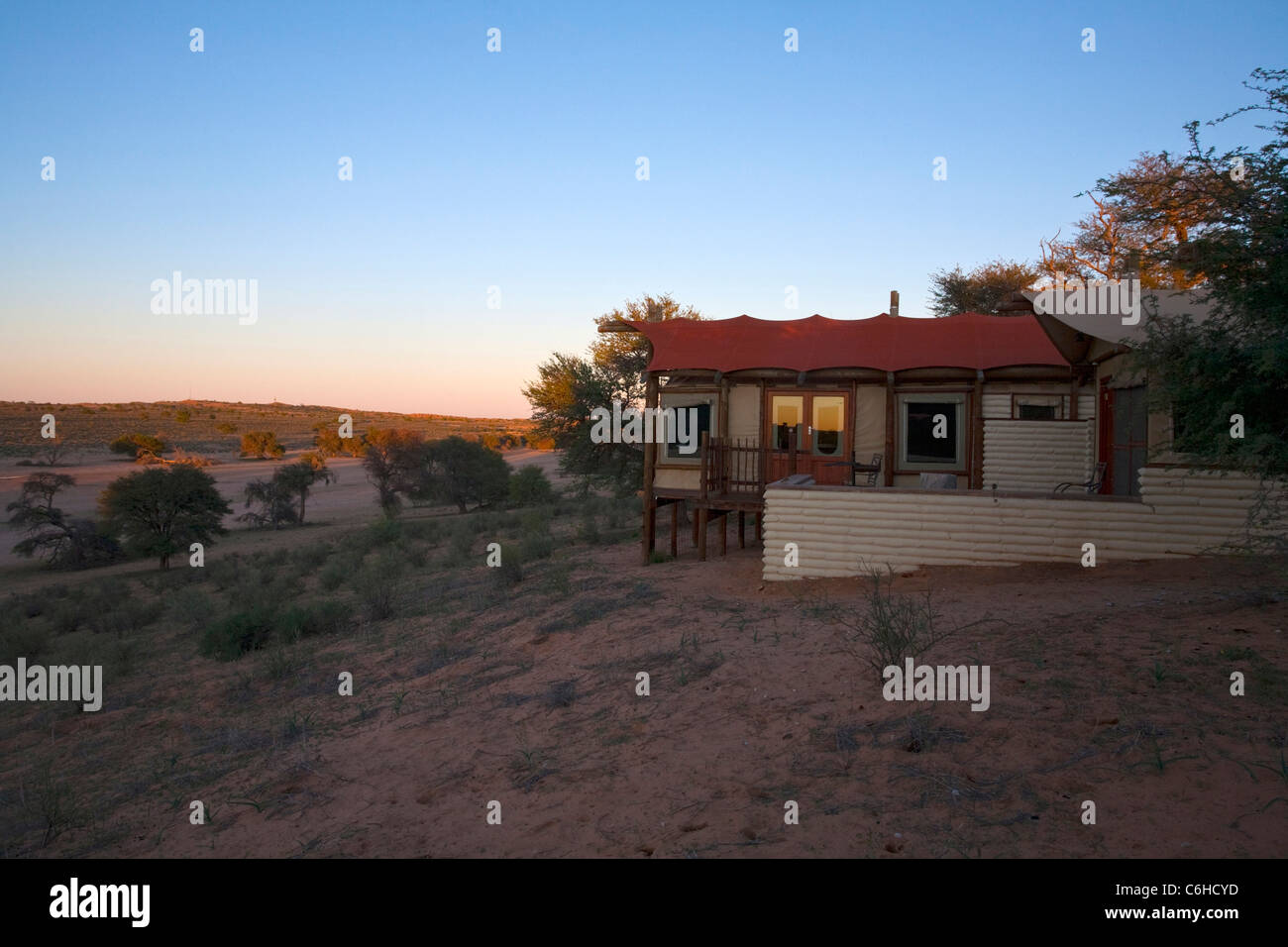 Kalahari Tented Camp Kgalagadi Transfrontier High Resolution Stock ...