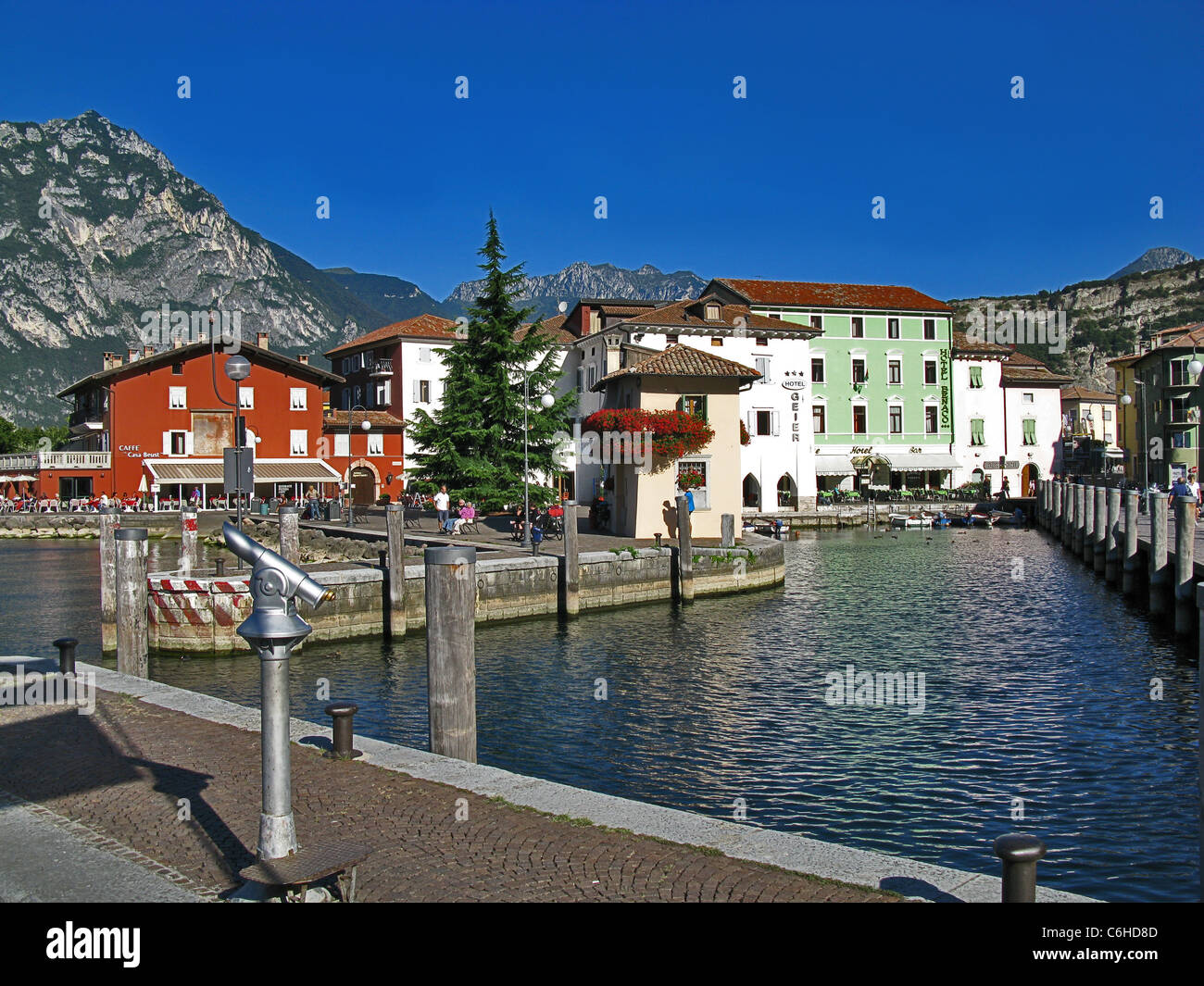 Torbole italy sailing hi-res stock photography and images - Alamy