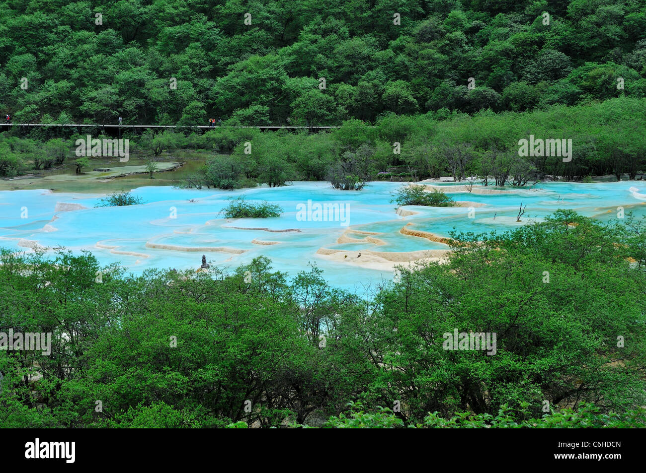 Huanglong china unesco hi-res stock photography and images - Alamy