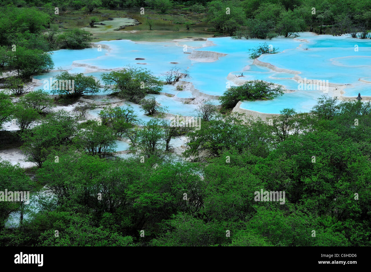 Huanglong China Unesco High Resolution Stock Photography and Images - Alamy