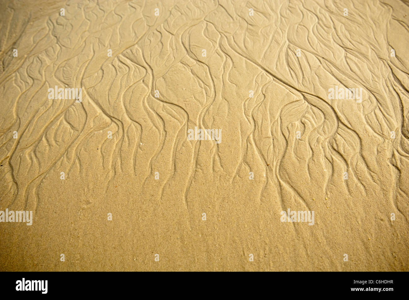 Wave patterns in sand hi-res stock photography and images - Alamy
