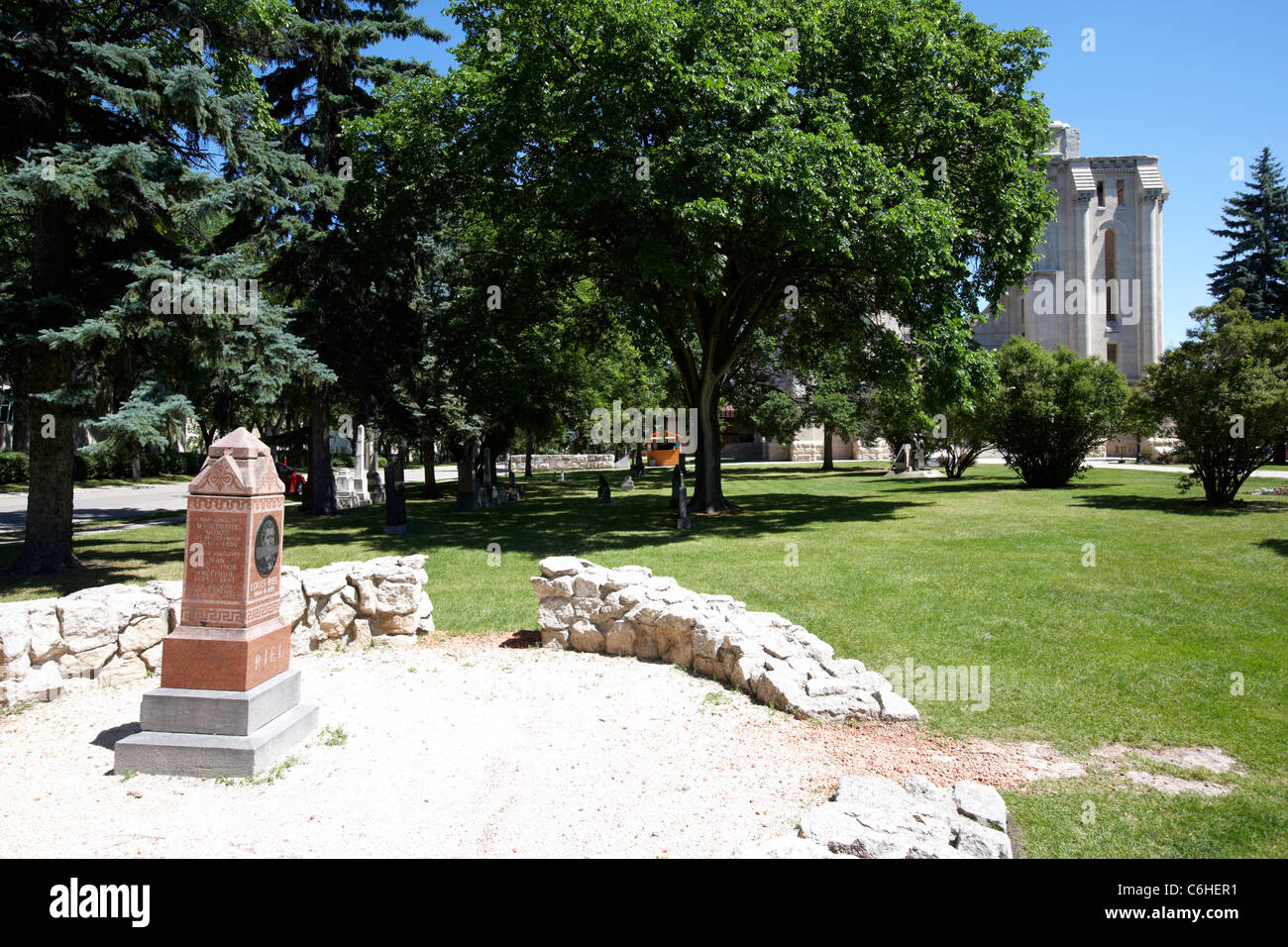 Grave of louis riel hi-res stock photography and images - Alamy