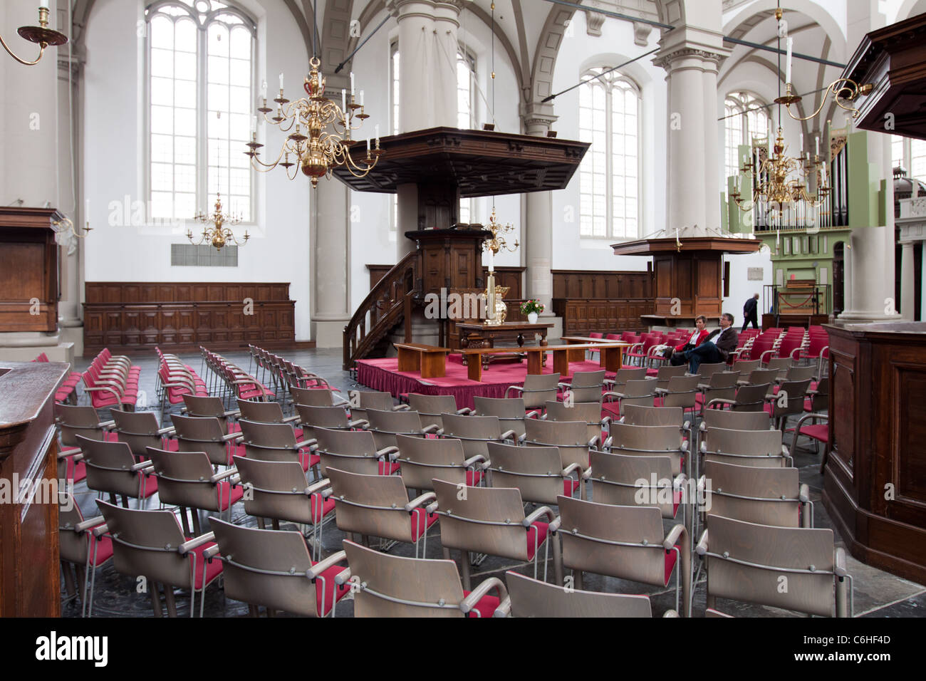 Westerkerk amsterdam interior hi-res stock photography and images - Alamy