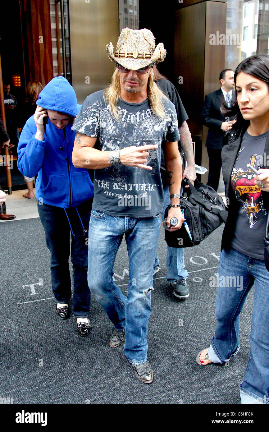 Bret Michaels the winner of NBC's 'Celebrity Apprentice' leaving his ...