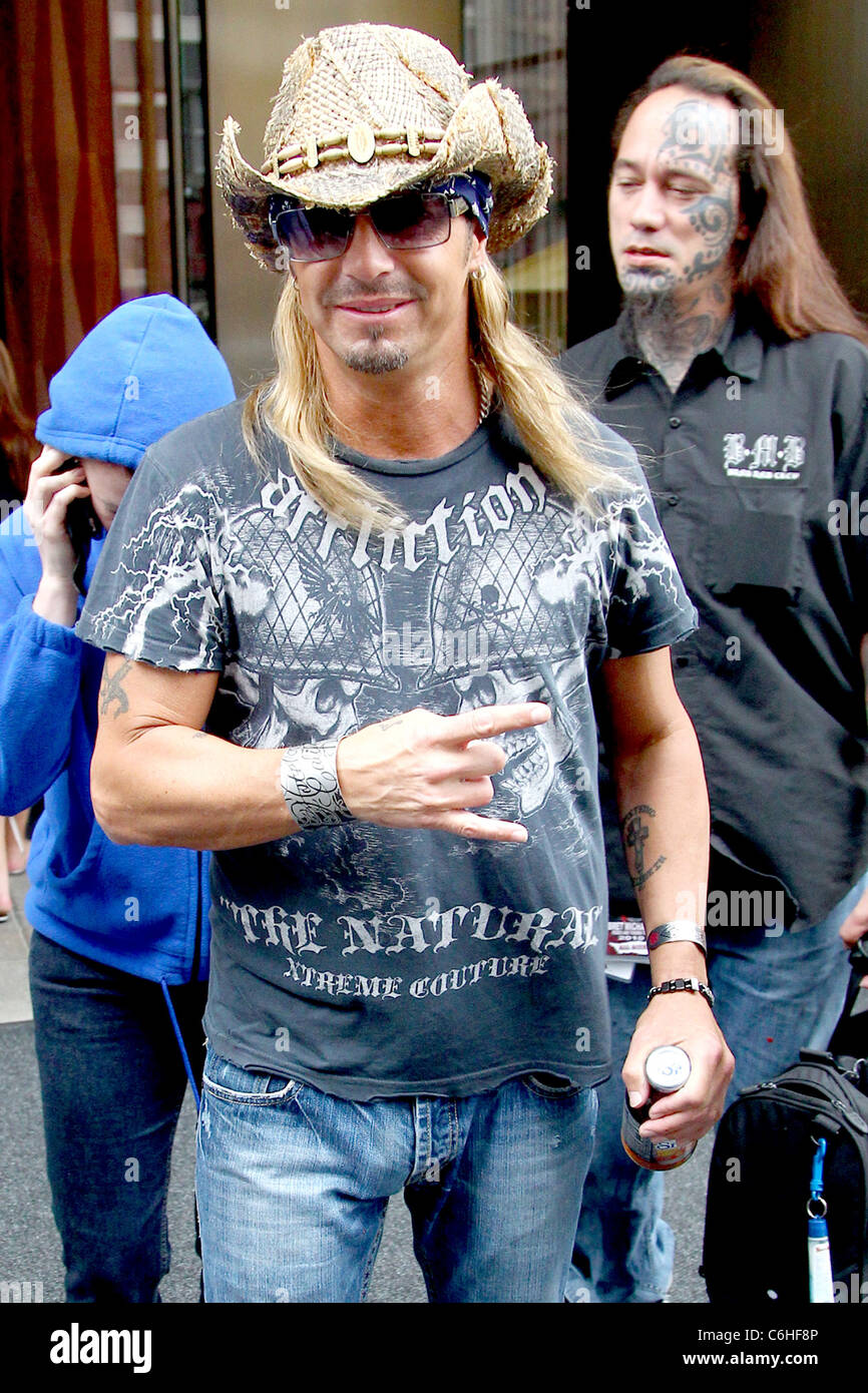Bret Michaels the winner of NBC's 'Celebrity Apprentice' leaving his ...