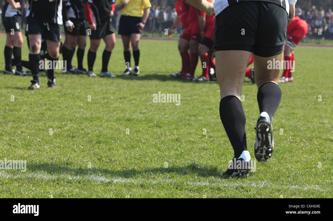 Rugby players legs hi-res stock photography and images - Alamy