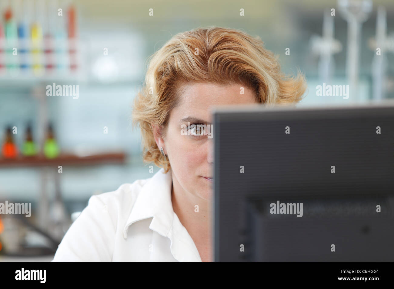 Eye computer hi-res stock photography and images - Alamy