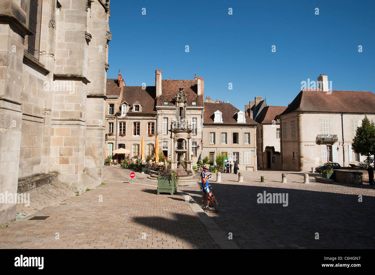 Place du terreau in autun hi-res stock photography and images - Alamy