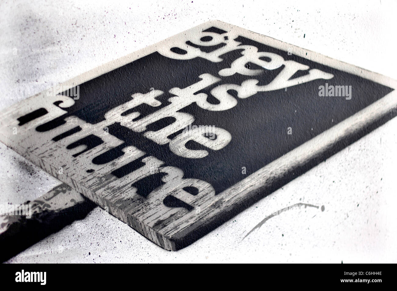 grey is the future Stock Photo - Alamy