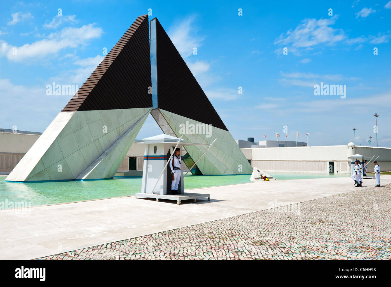 Belem War Memorial, Changing of the Guard, Belem district, Lisbon ...