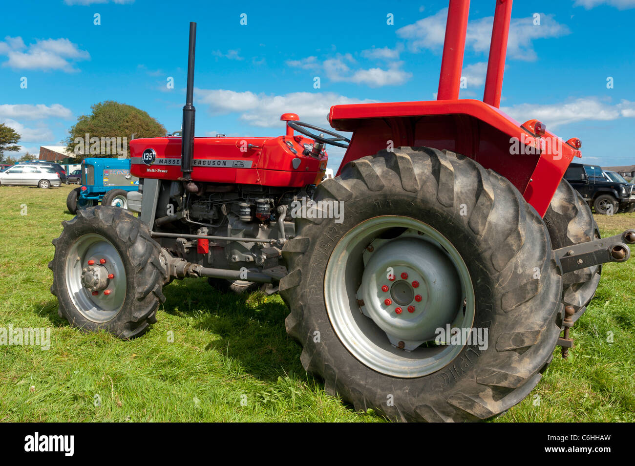 Red massey ferguson 135 hi-res stock photography and images - Alamy