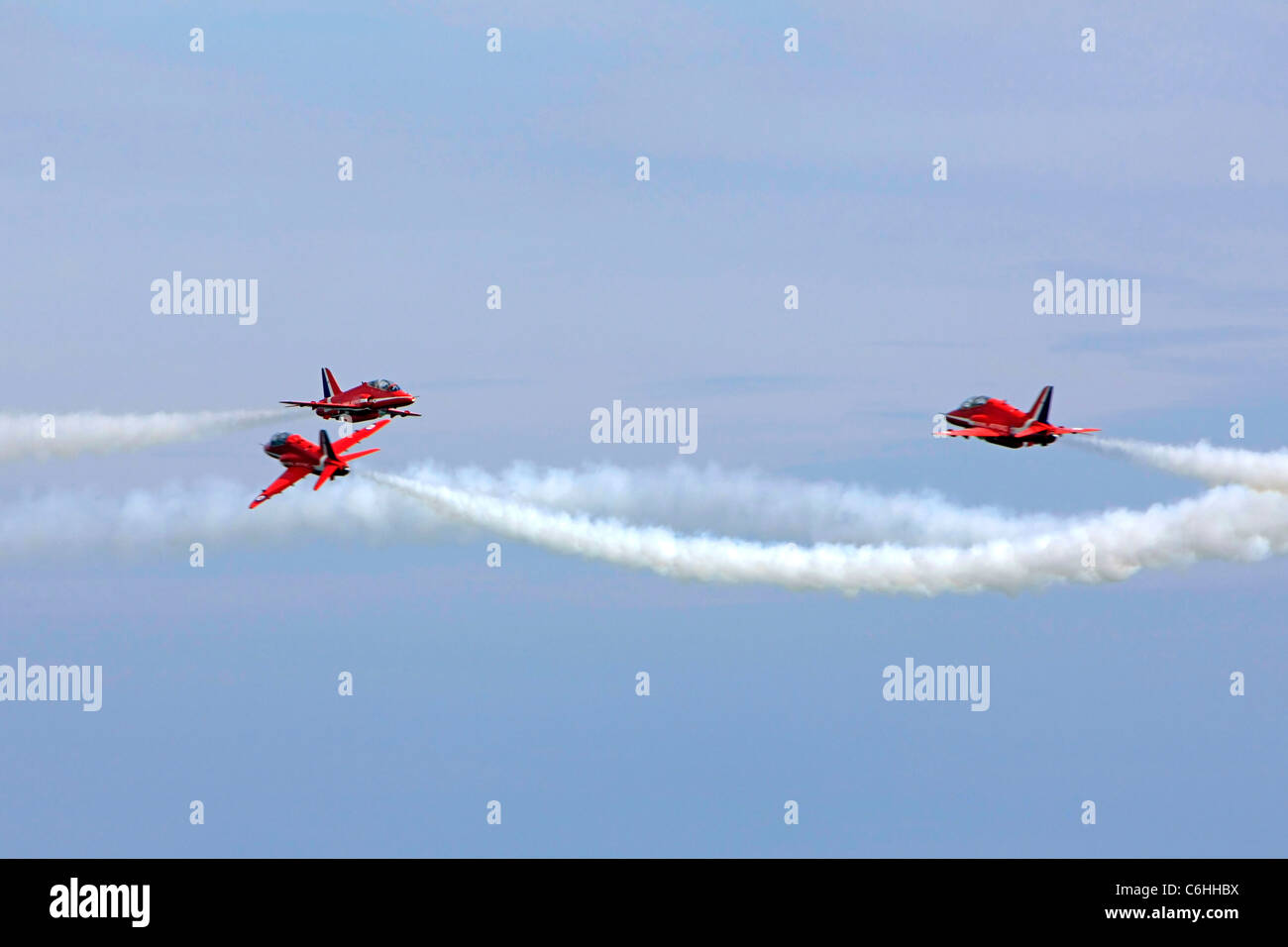 The RAF Red Arrows Display Team Stock Photo - Alamy