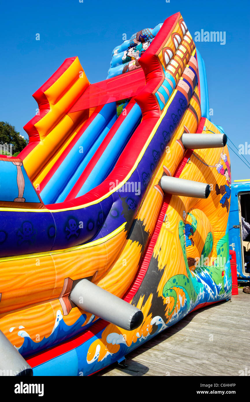 Inflatable slides hi-res stock photography and images - Alamy