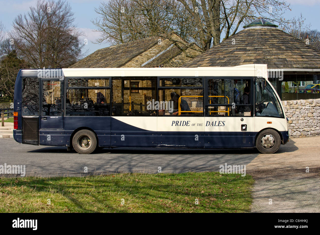 "pride of the Dales" rural bus service in Grassington, North Yorkshire ...