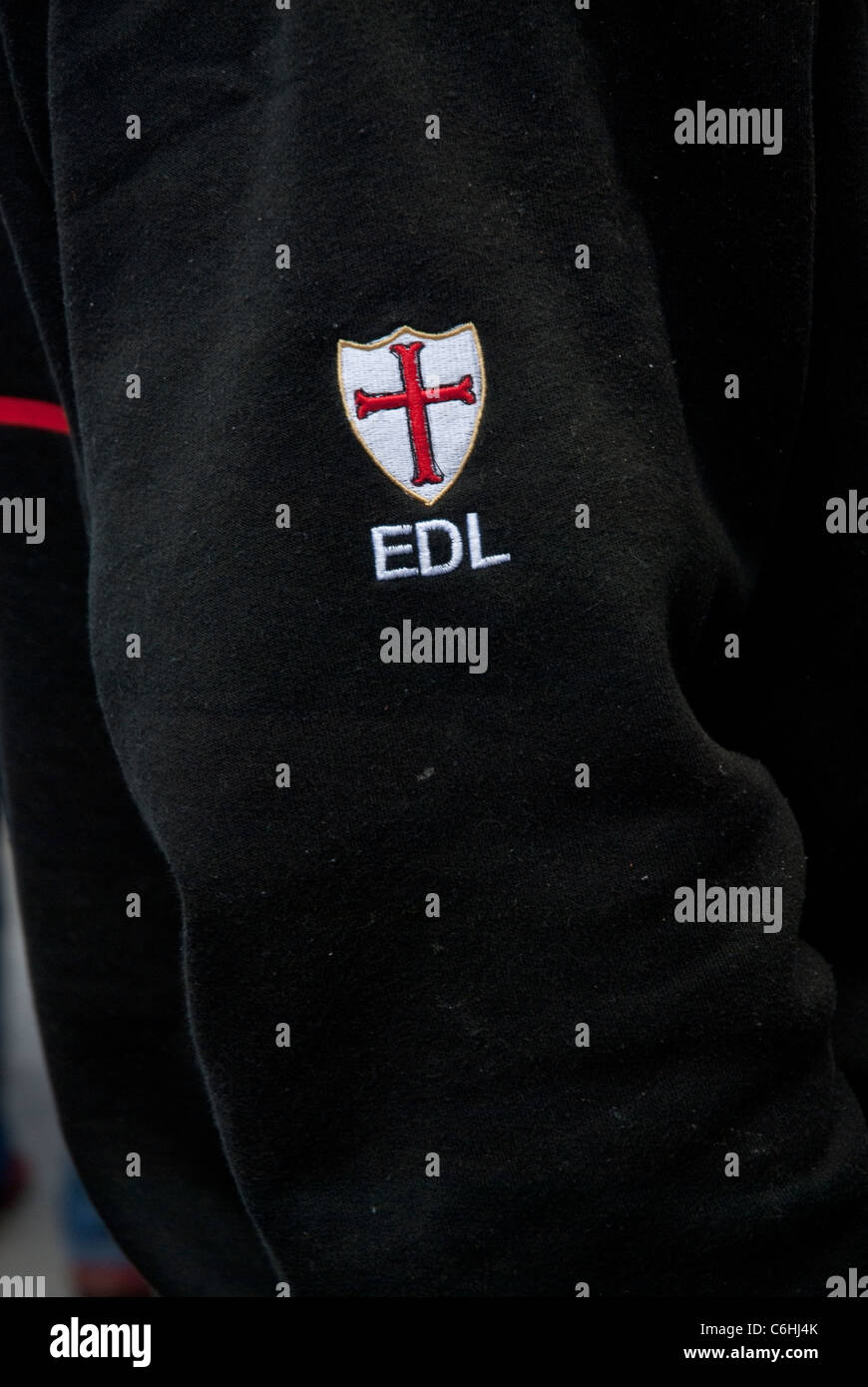 About 15 members of the EDL turned out and were outnumbered by police ...