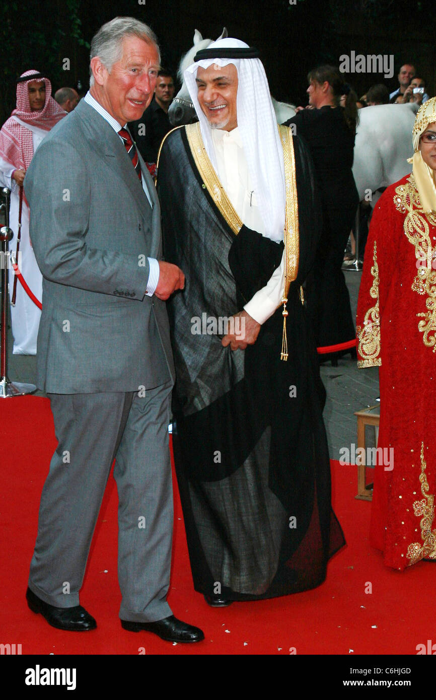 HRH Prince Charles, The Prince Of Wales, and HRH Prince Turki Al Faisal ...
