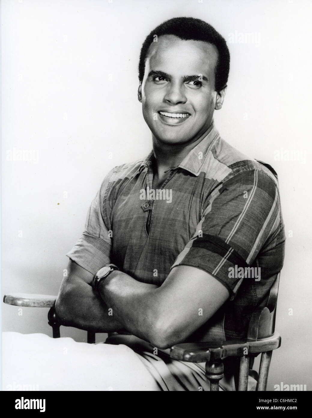 HARRY BELAFONTE American singer and actor about 1955 Stock Photo - Alamy
