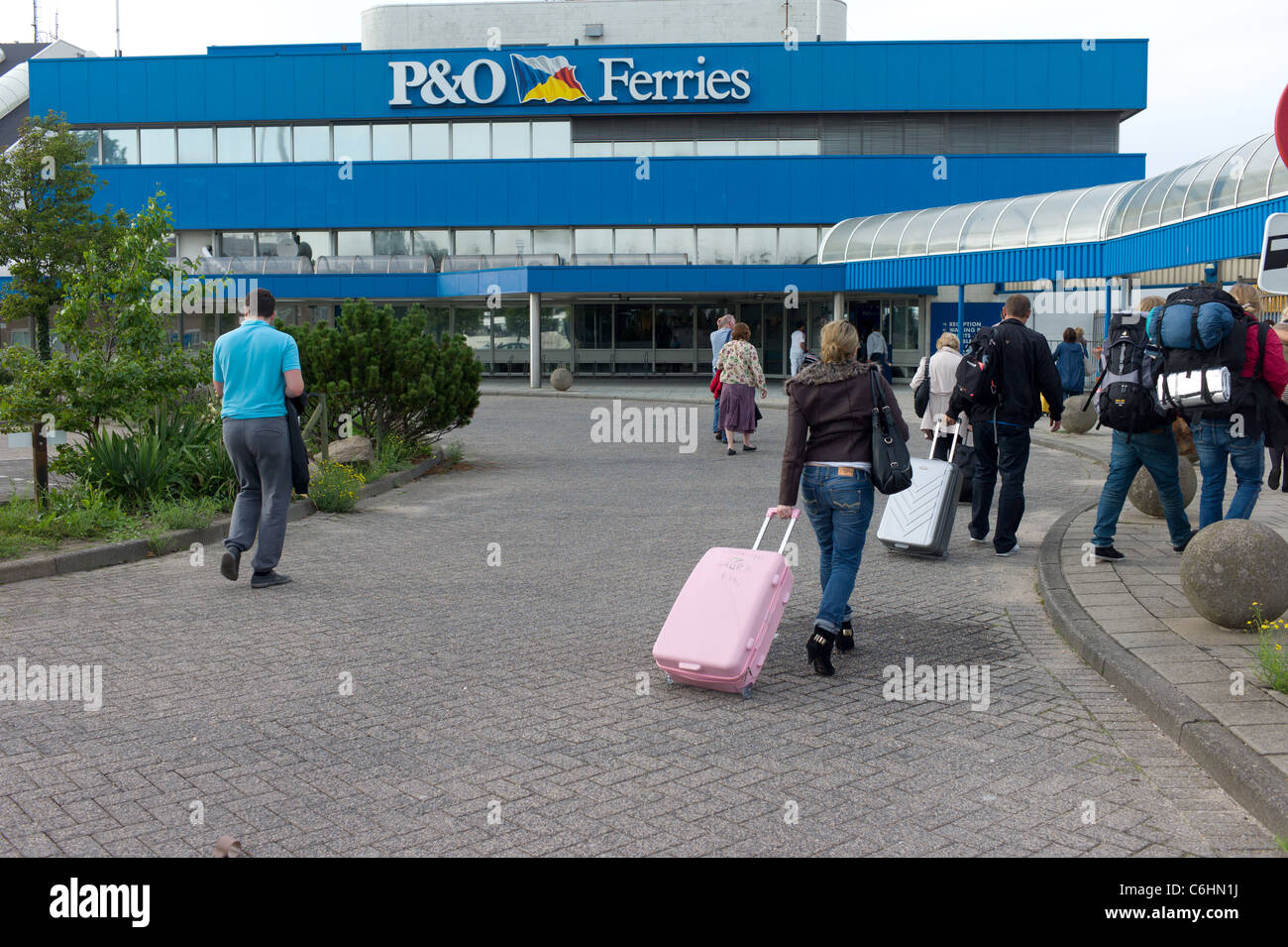 Rotterdam Ferry Terminal: P&O Ferries Hull Rotterdam – CKXK