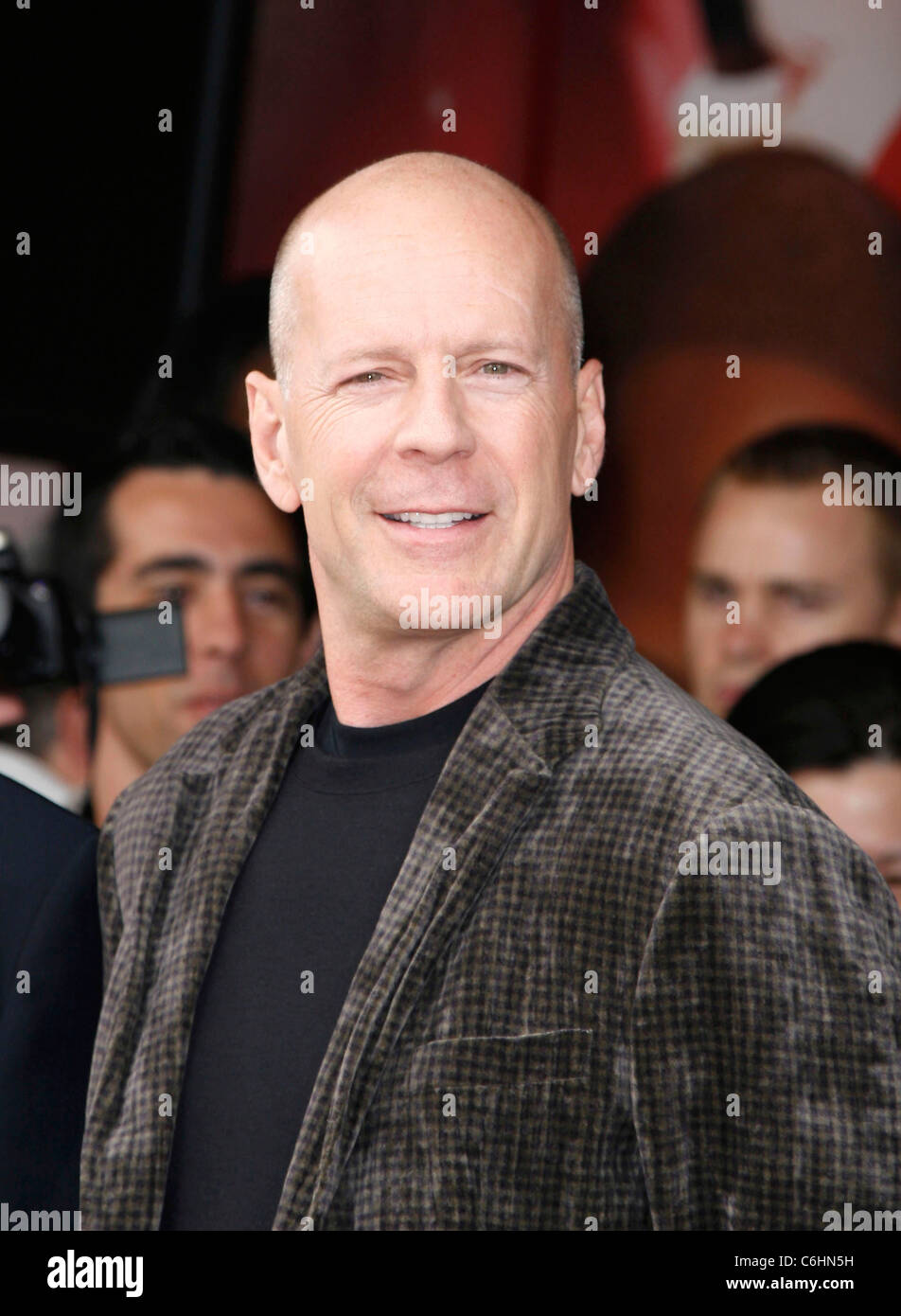 Bruce Willis Sir Ben Kingsley is honoured with a star on the Hollywood ...
