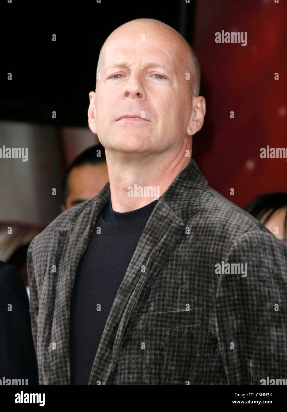 Bruce Willis Sir Ben Kingsley is honoured with a star on the Hollywood ...
