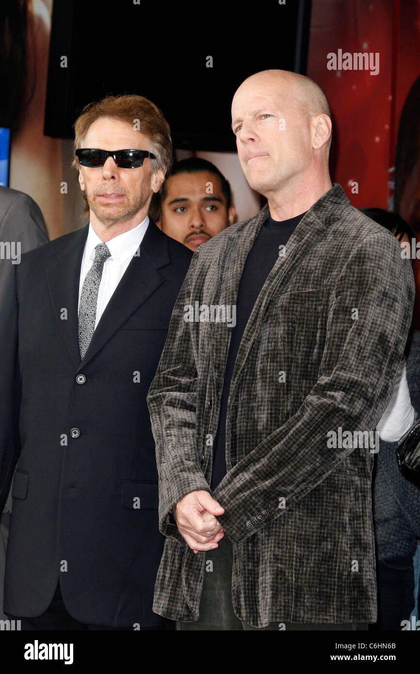 Jerry Bruckheimer and Bruce Willis Sir Ben Kingsley is honoured with a ...