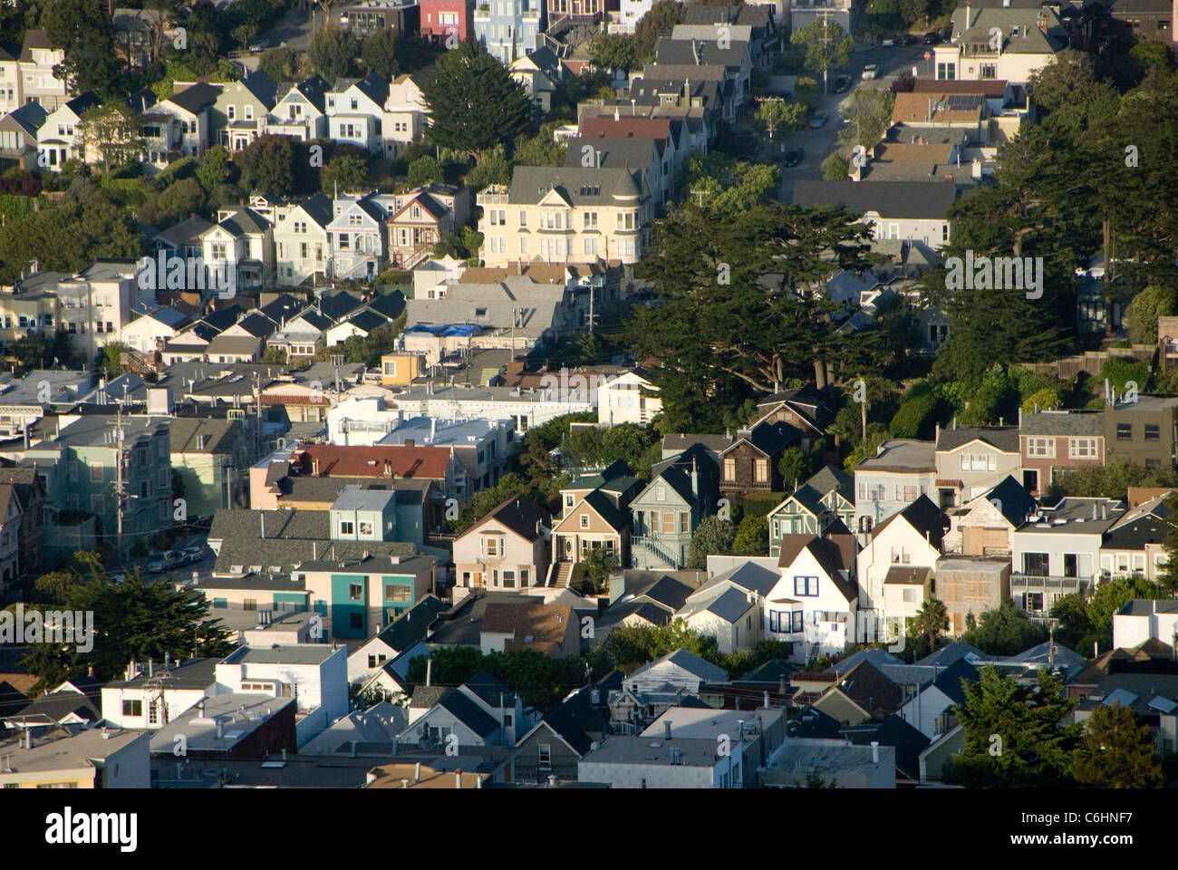 Suburbs The Castro, San Francisco, Califonia, USA Stock Photo - Alamy