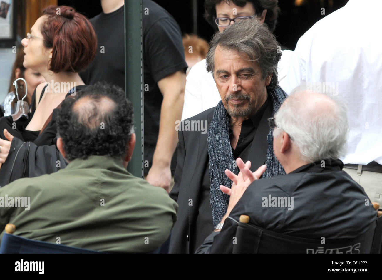 Al Pacino on the set of a coffee commercial New York City, USA - 27.05. ...