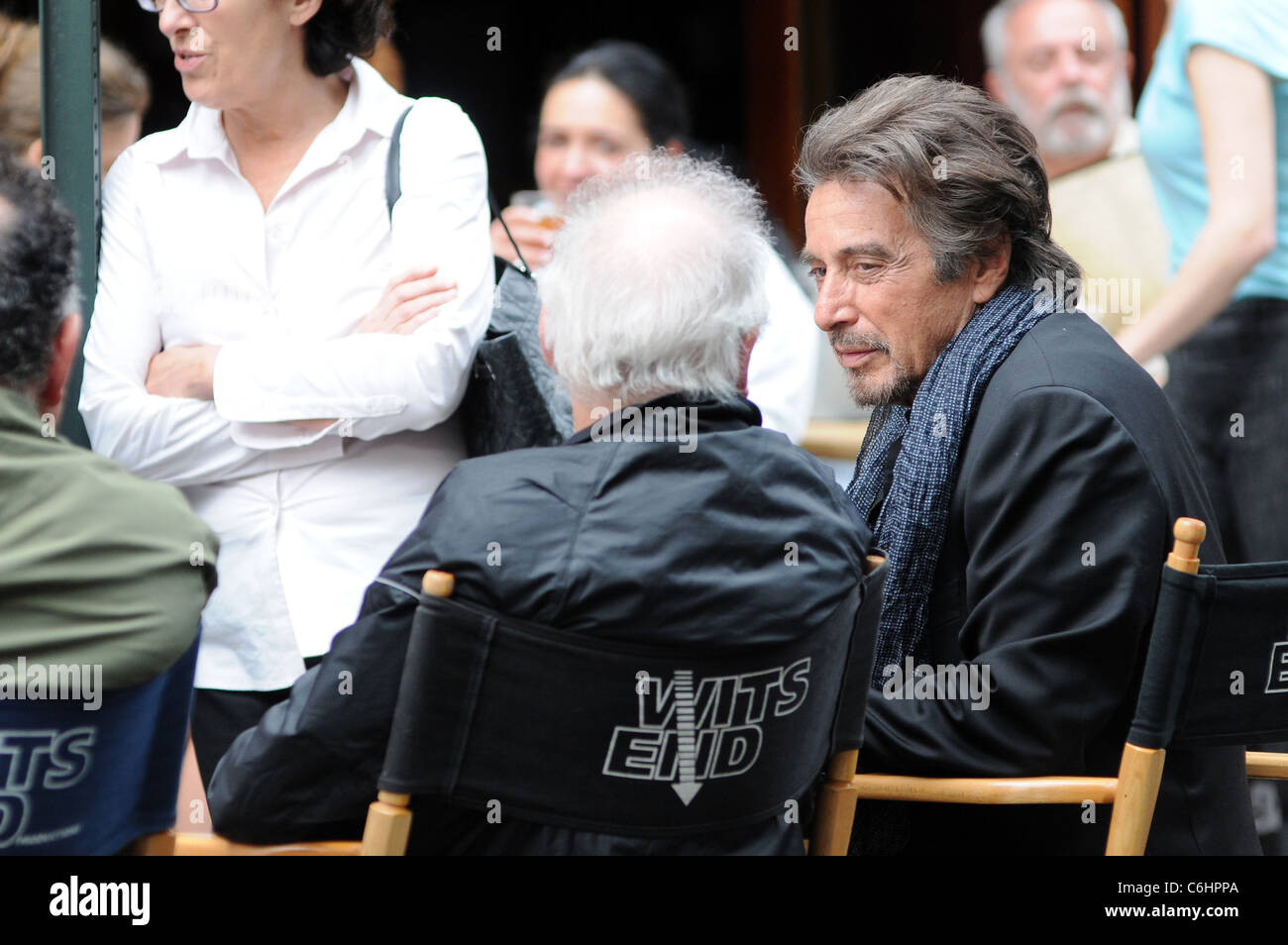 Al Pacino on the set of a coffee commercial New York City, USA - 27.05. ...
