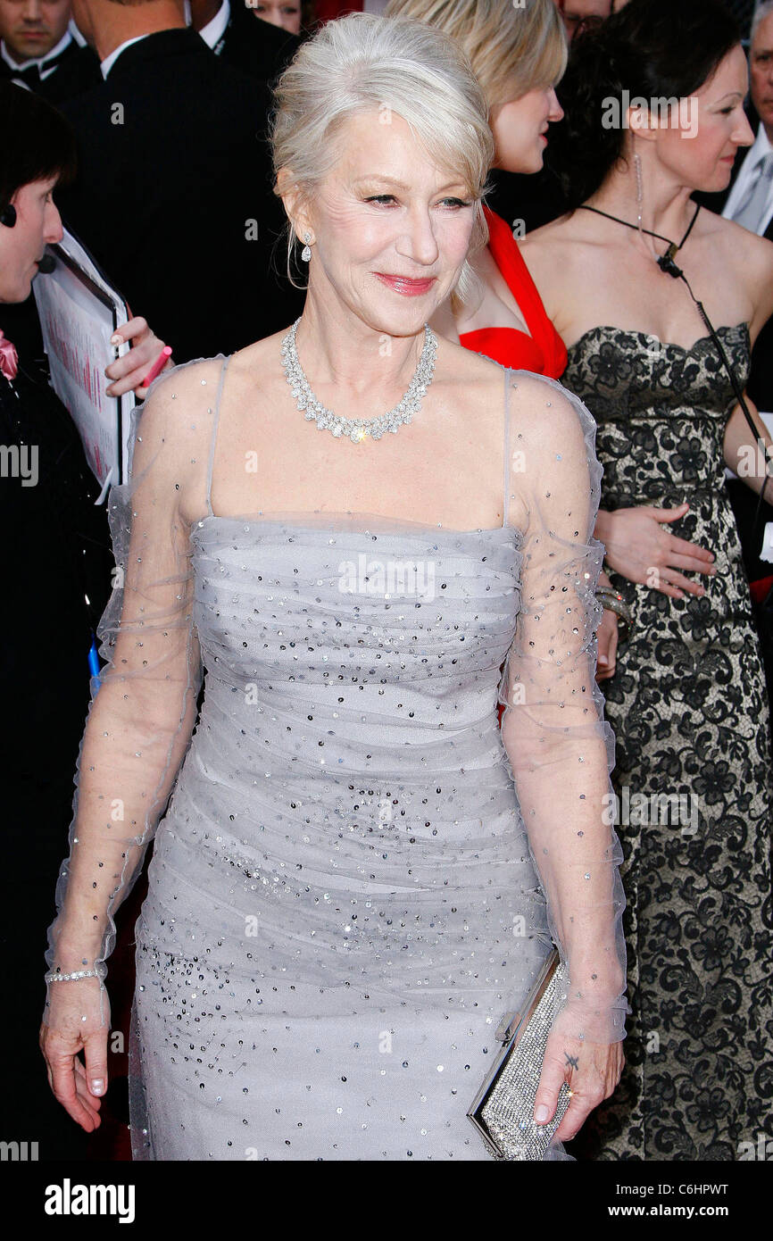 Helen Mirren The 82nd Annual Academy Awards (Oscars) - Arrivals at the ...