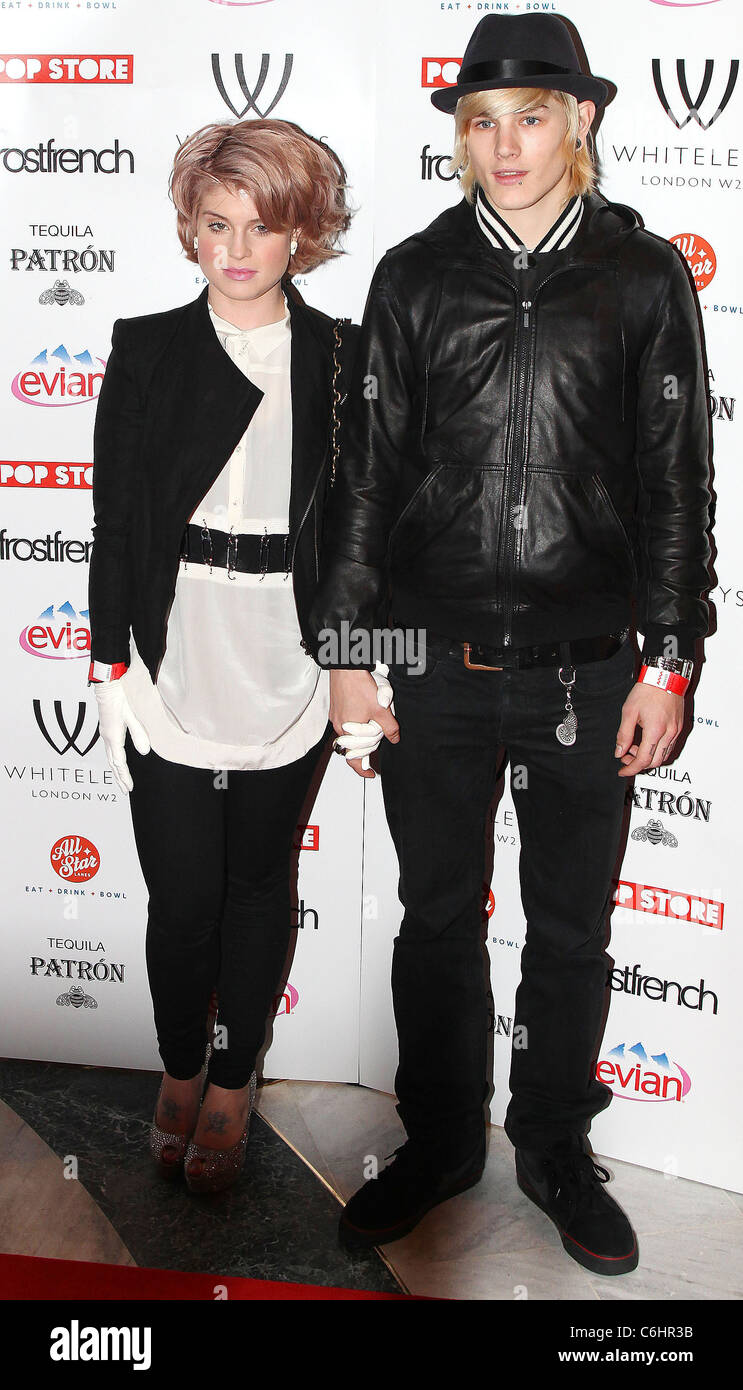 Kelly Osbourne and boyfriend Luke Worrall arrive at the opening of Pop ...