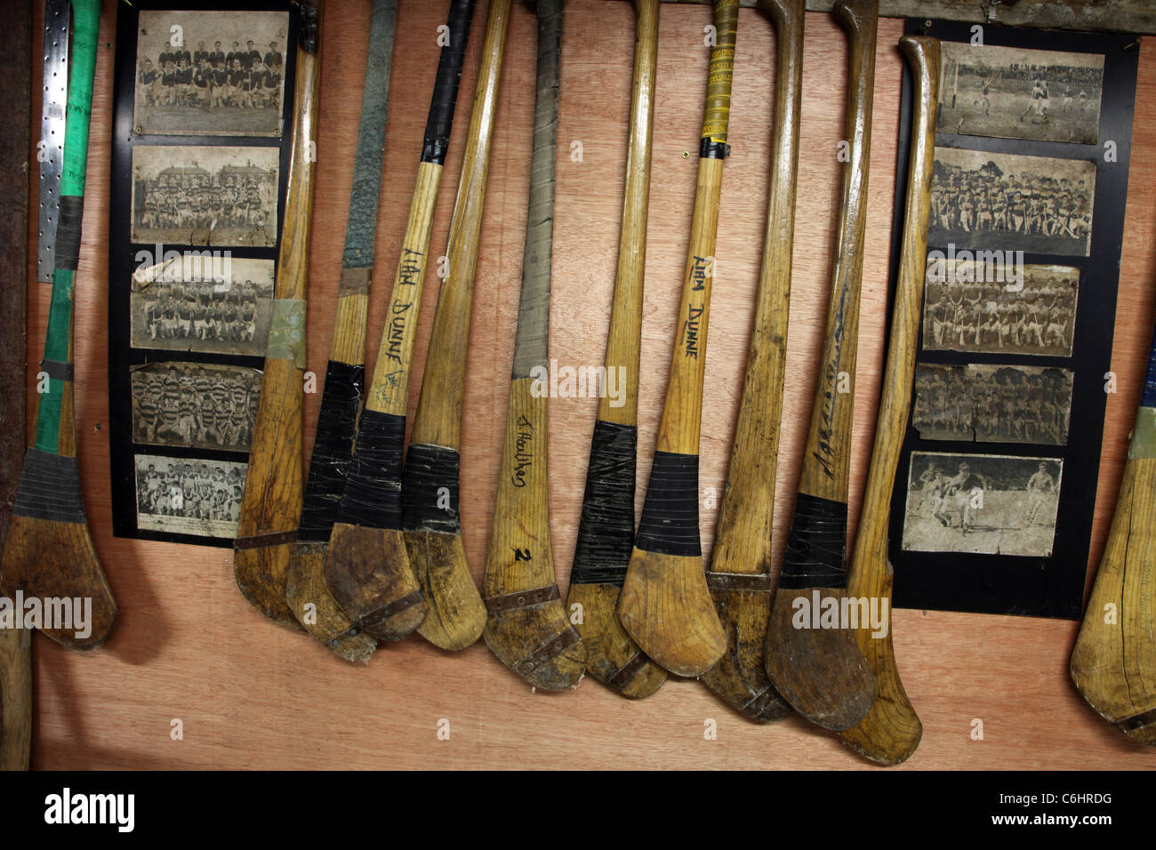 Hurleys of past champions, Randall's hurley makers, Wexford, Ireland ...