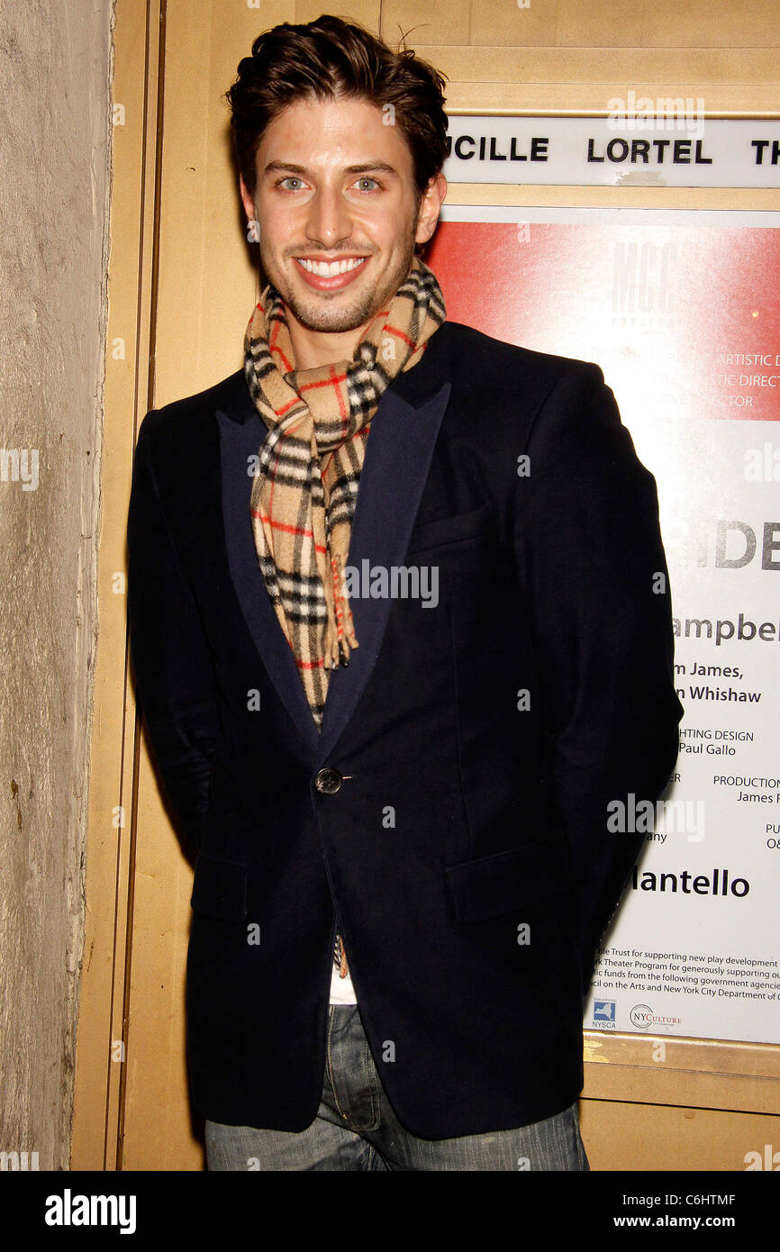 Nick Adams Opening night of the Off-Broadway play 'The Pride' at the ...