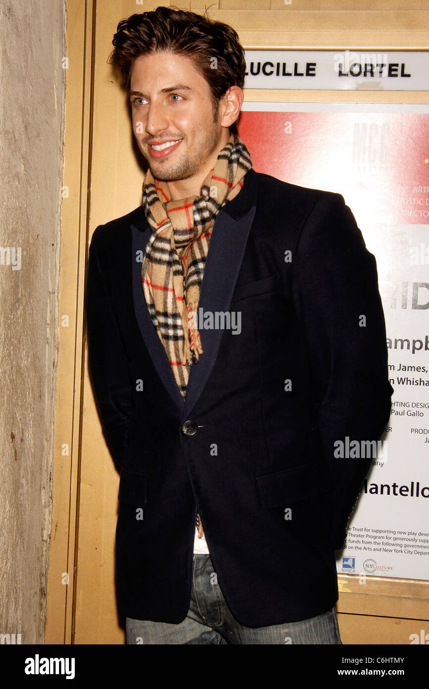 Nick Adams Opening night of the Off-Broadway play 'The Pride' at the ...