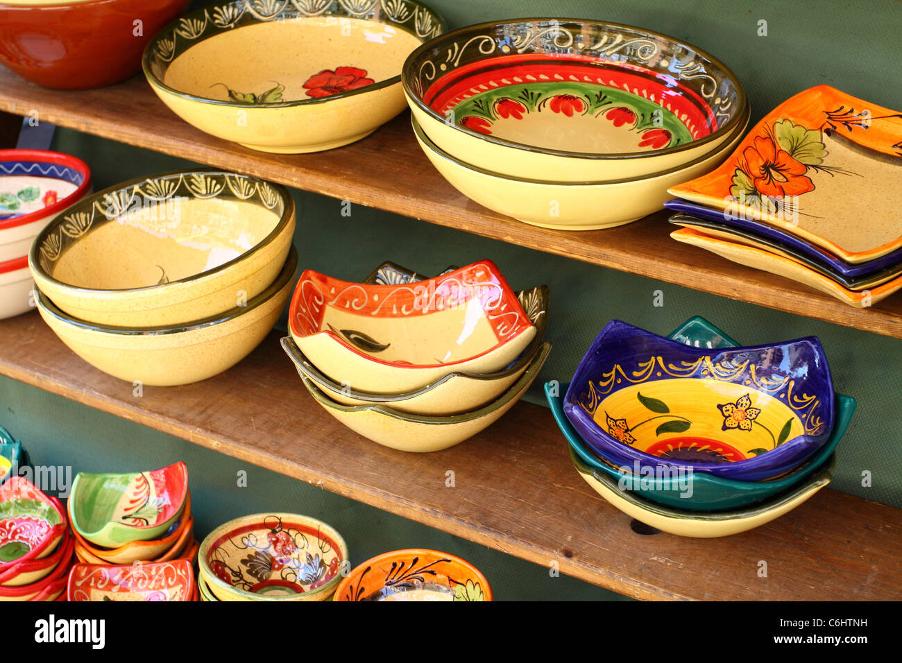 Sculpted plates hi-res stock photography and images - Alamy