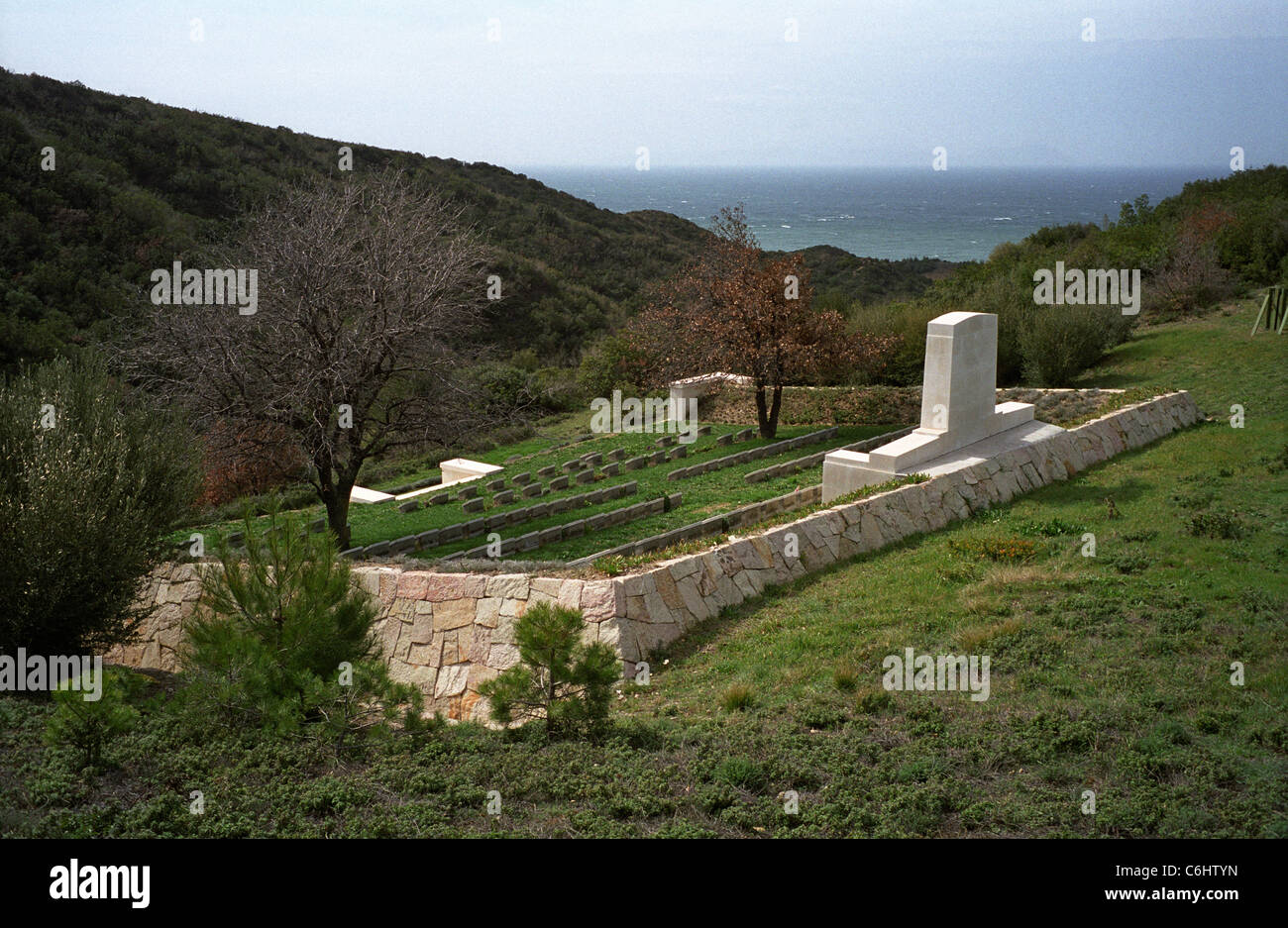 4th Battalion cemetery,Gallipoli Battlefield Turkey from 1915 campaign ...