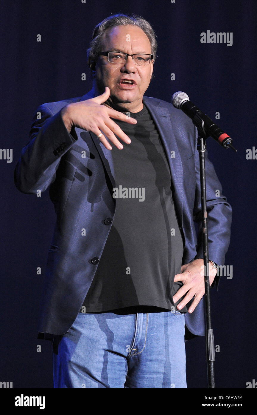 Lewis Black performs at the Hard Rock Live within the Seminole Hard ...