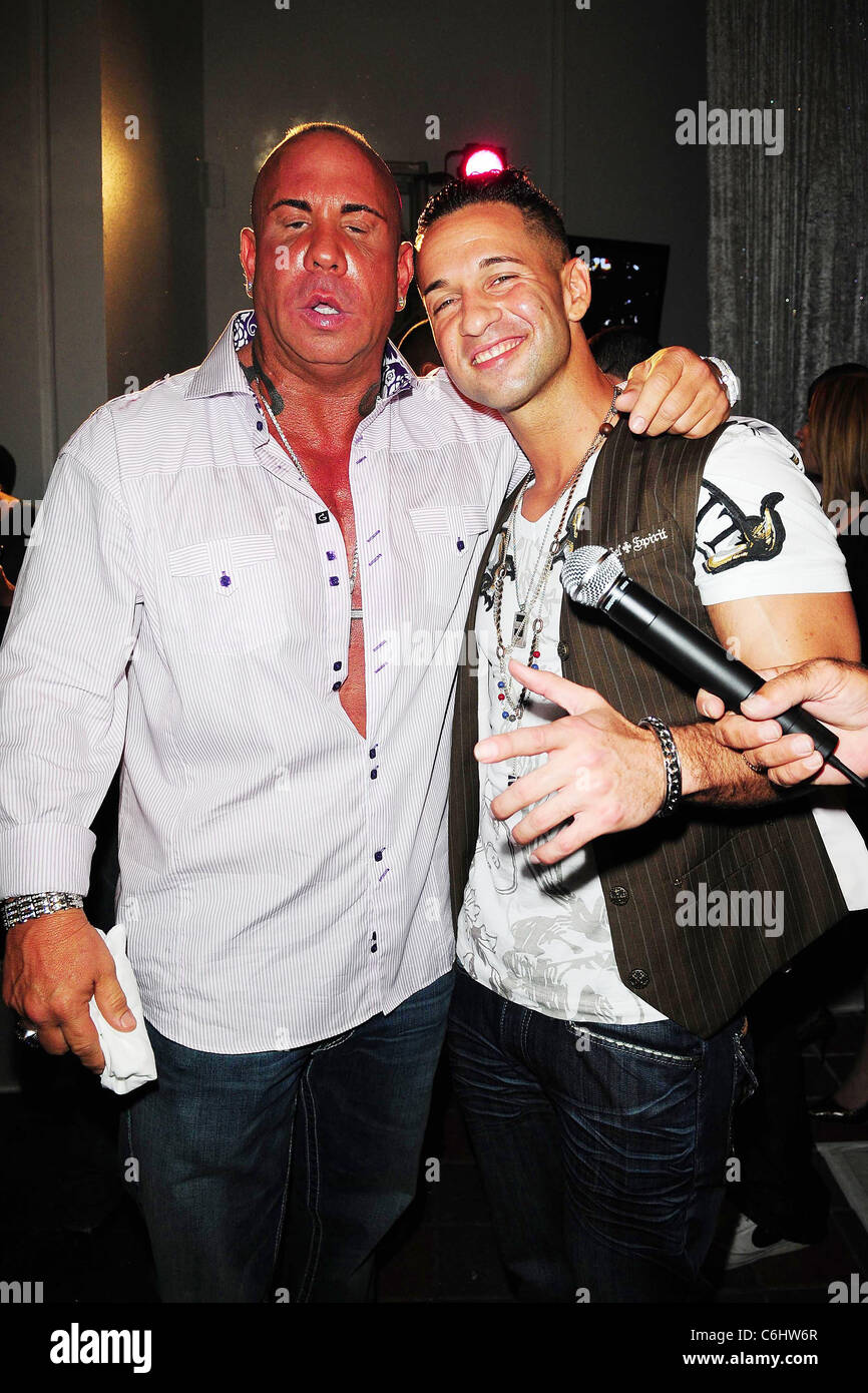 Steve Martorano, Mike Sorrentino, aka 'The Situation' Grand opening of ...